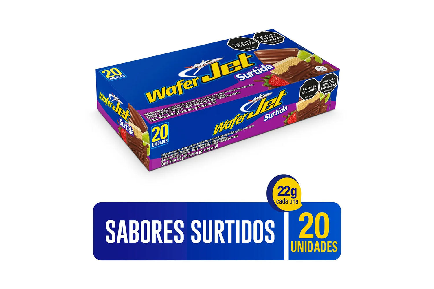 Wafer Display 20 unidades Surtida Jet – Fudigo